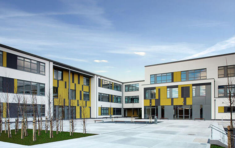 BALLYMAKENNY POST PRIMARY SCHOOL by APA Facade Systems